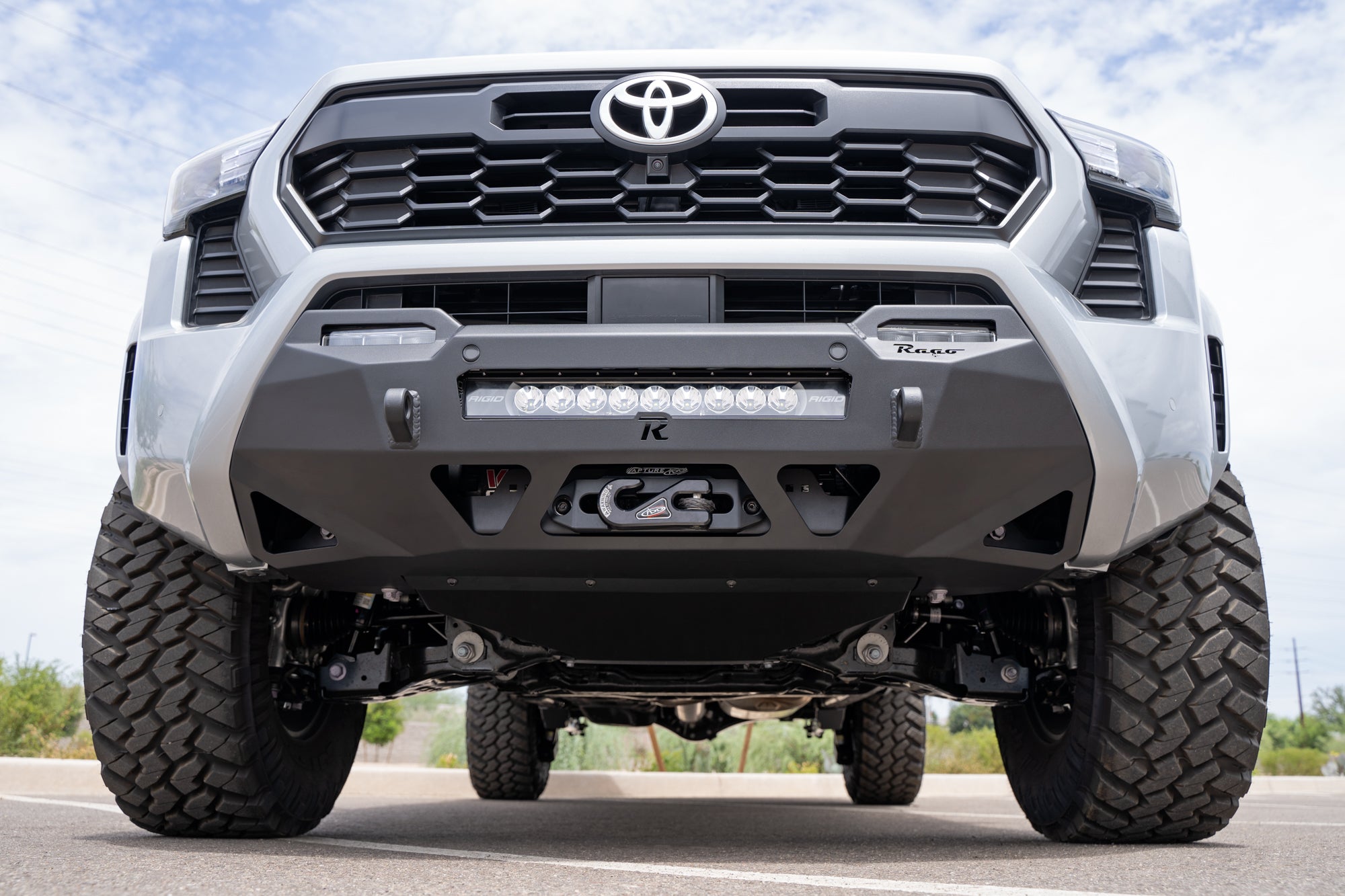 4th Gen Tacoma Winch Front Bumper | Low Profile | Rago
