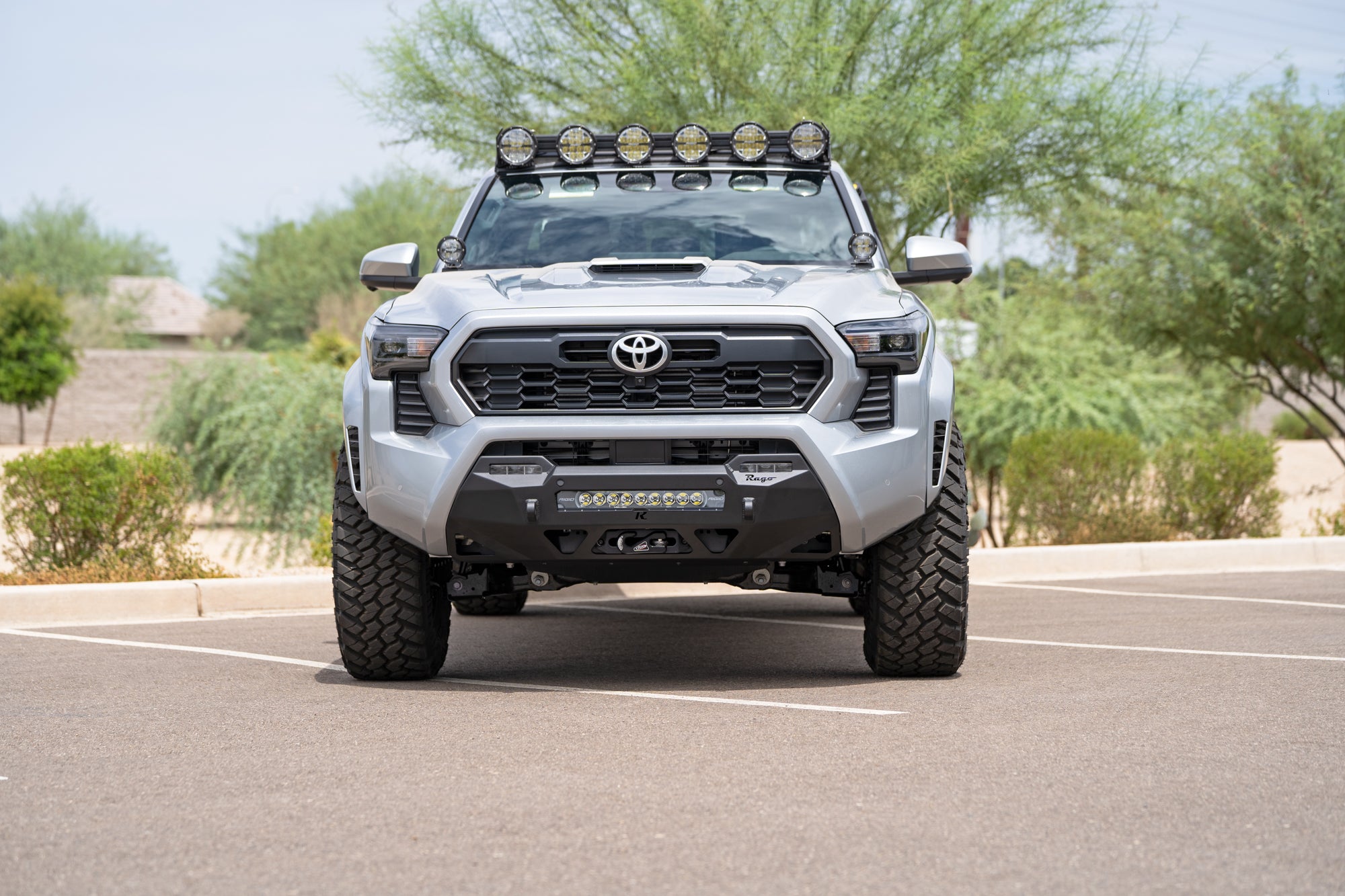 4th Gen Tacoma Winch Front Bumper | Low Profile | Rago