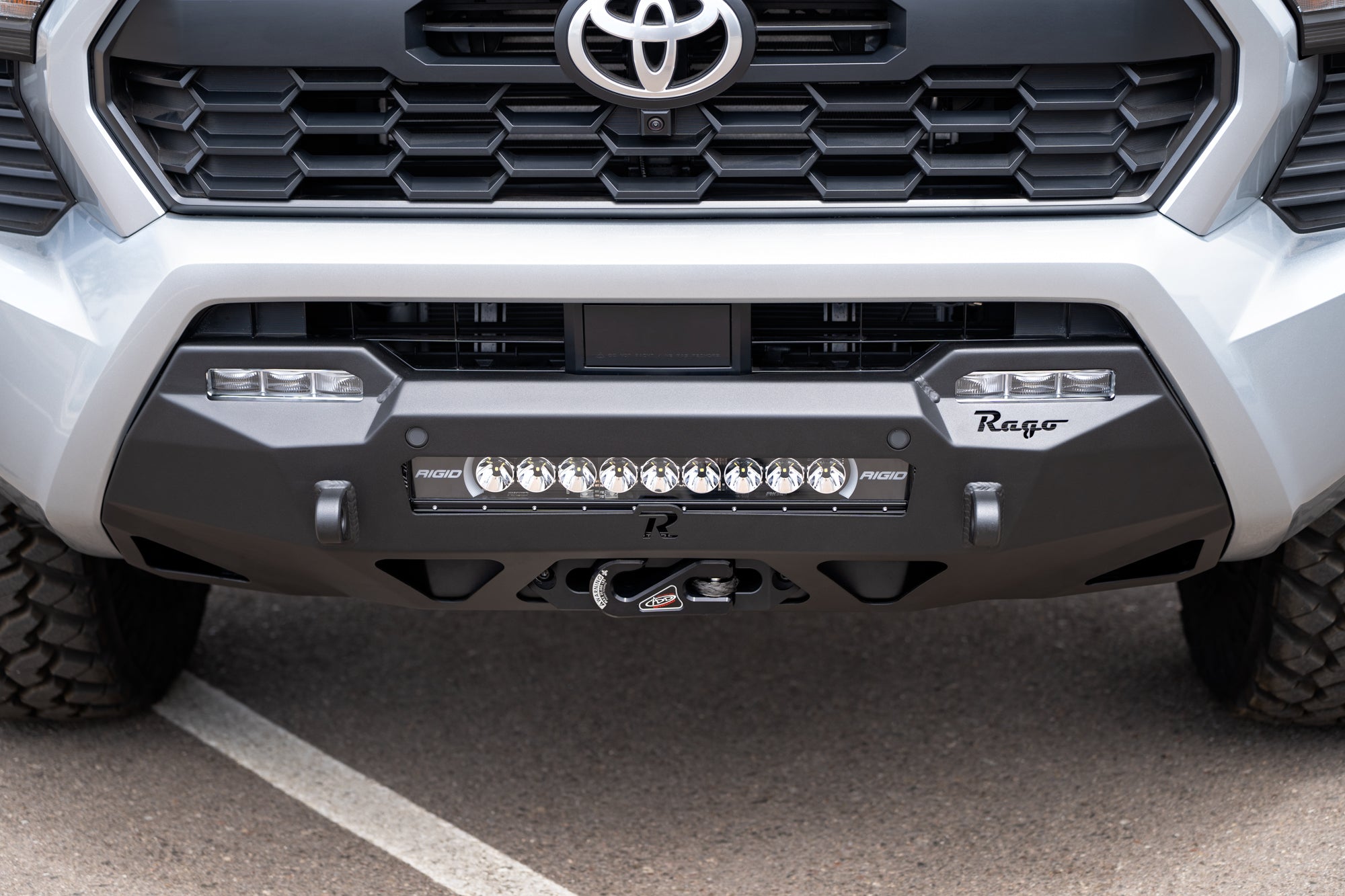 4th Gen Tacoma Winch Front Bumper | Low Profile | Rago