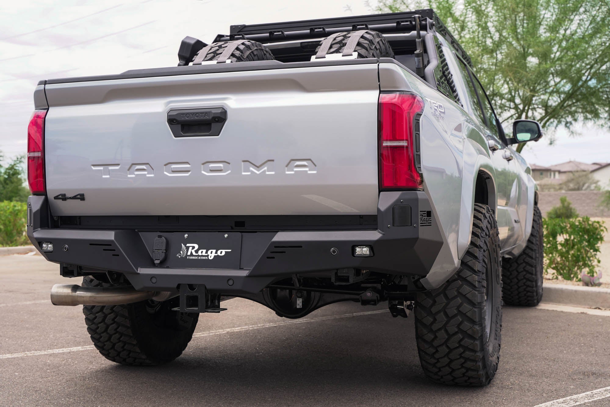 4th Gen Tacoma Rear Bumper | Low Profile | Rago