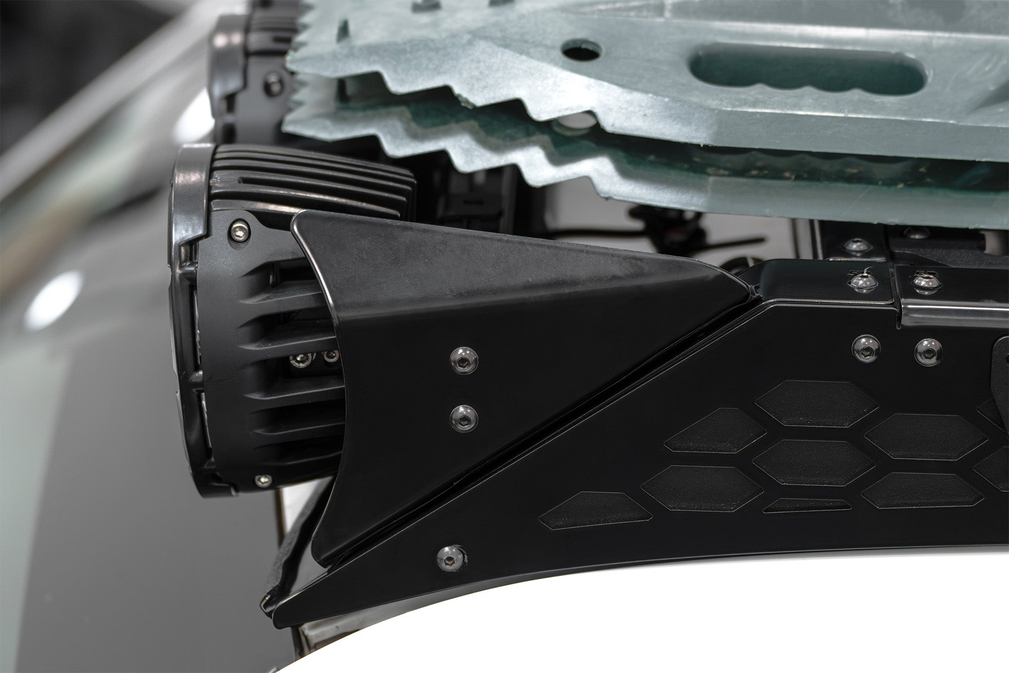 Toyota Roof Rack Round Lights Mount for Rigid Industries Lights