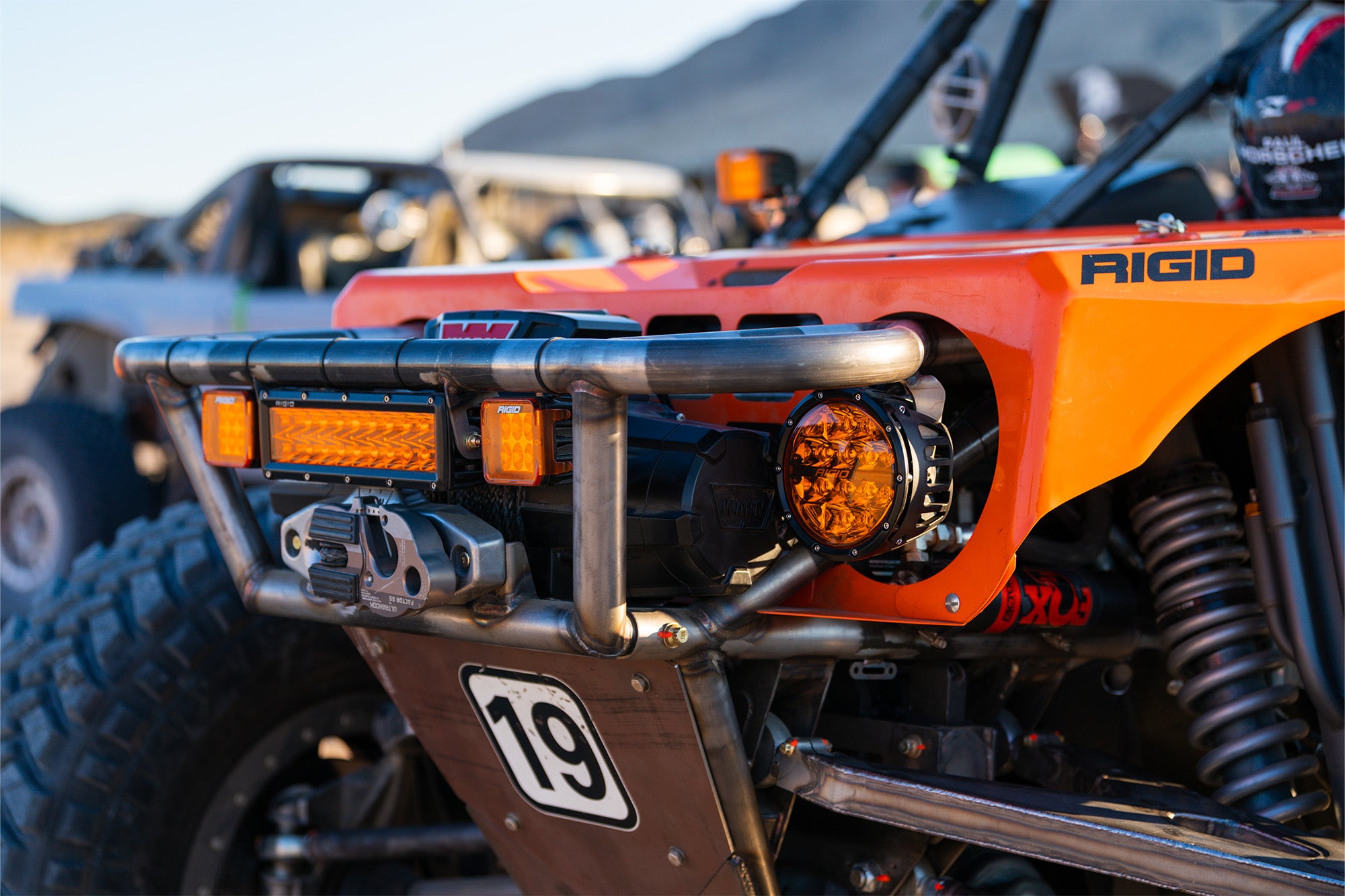 Rigid Industries | 360-Series 6" Spot with Amber PRO Lens | Pair