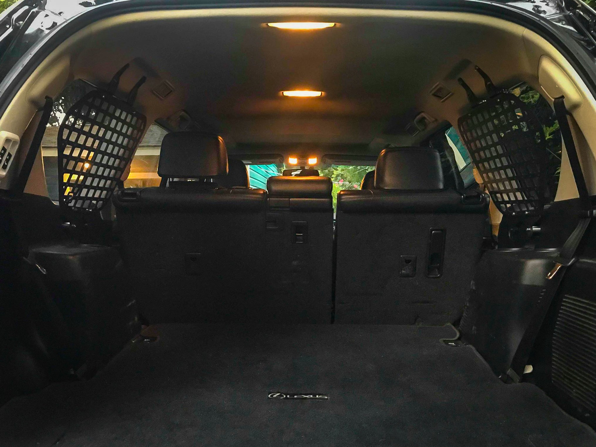 Lexus GX 460 Rear Window Molle Panels | Rago Fabrication