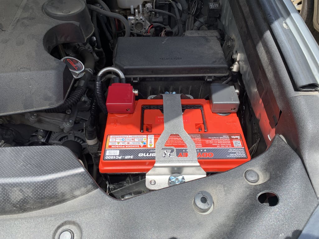 Heavy Duty Stainless Steel Group 34 Battery Box | Universal Fit