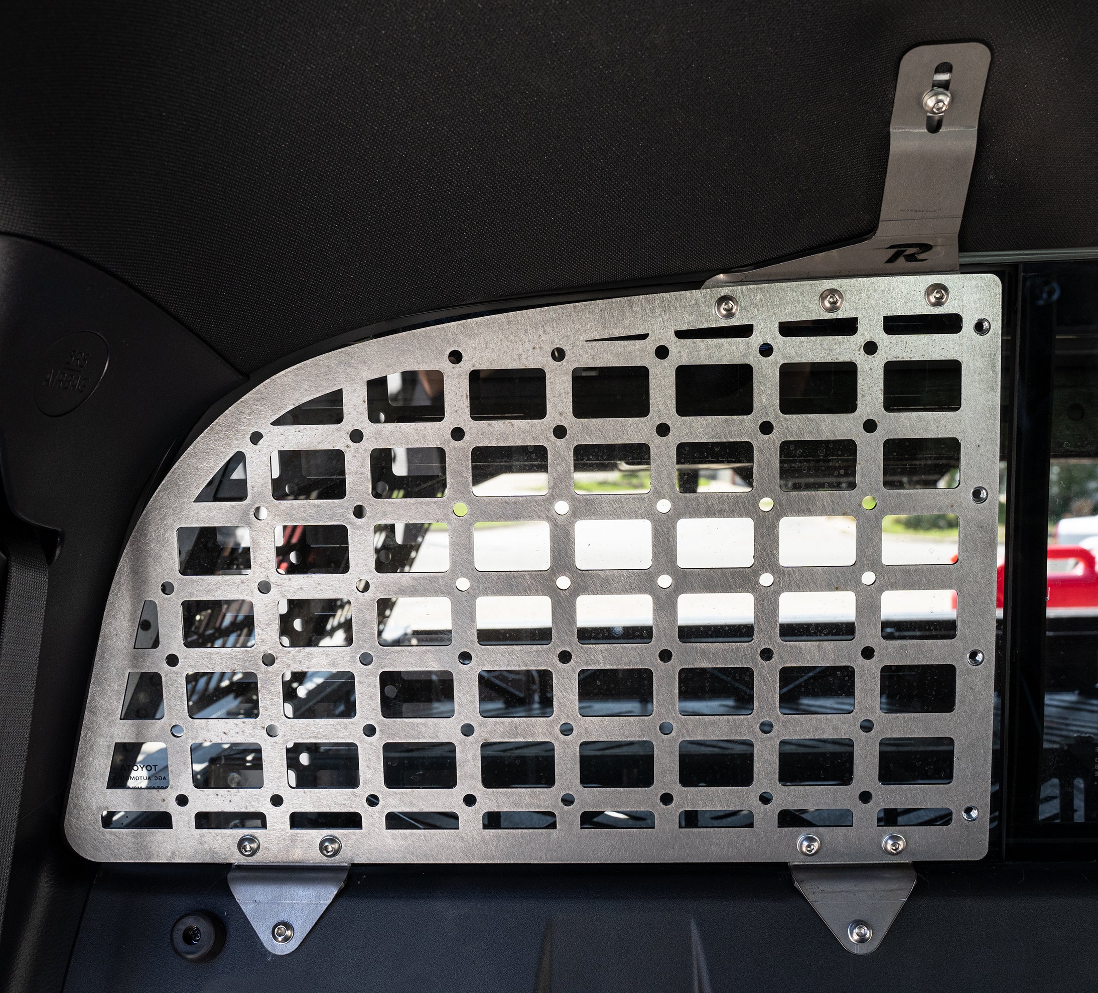 3rd Gen Toyota Tacoma Rear Window Molle Panel | Rago Fabrication